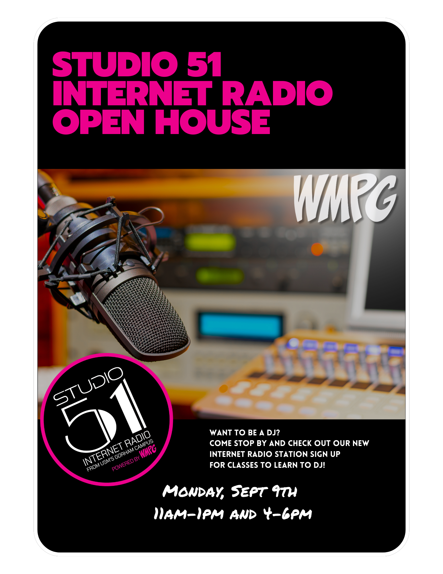 Studio 51 Campus Radio - wmpg