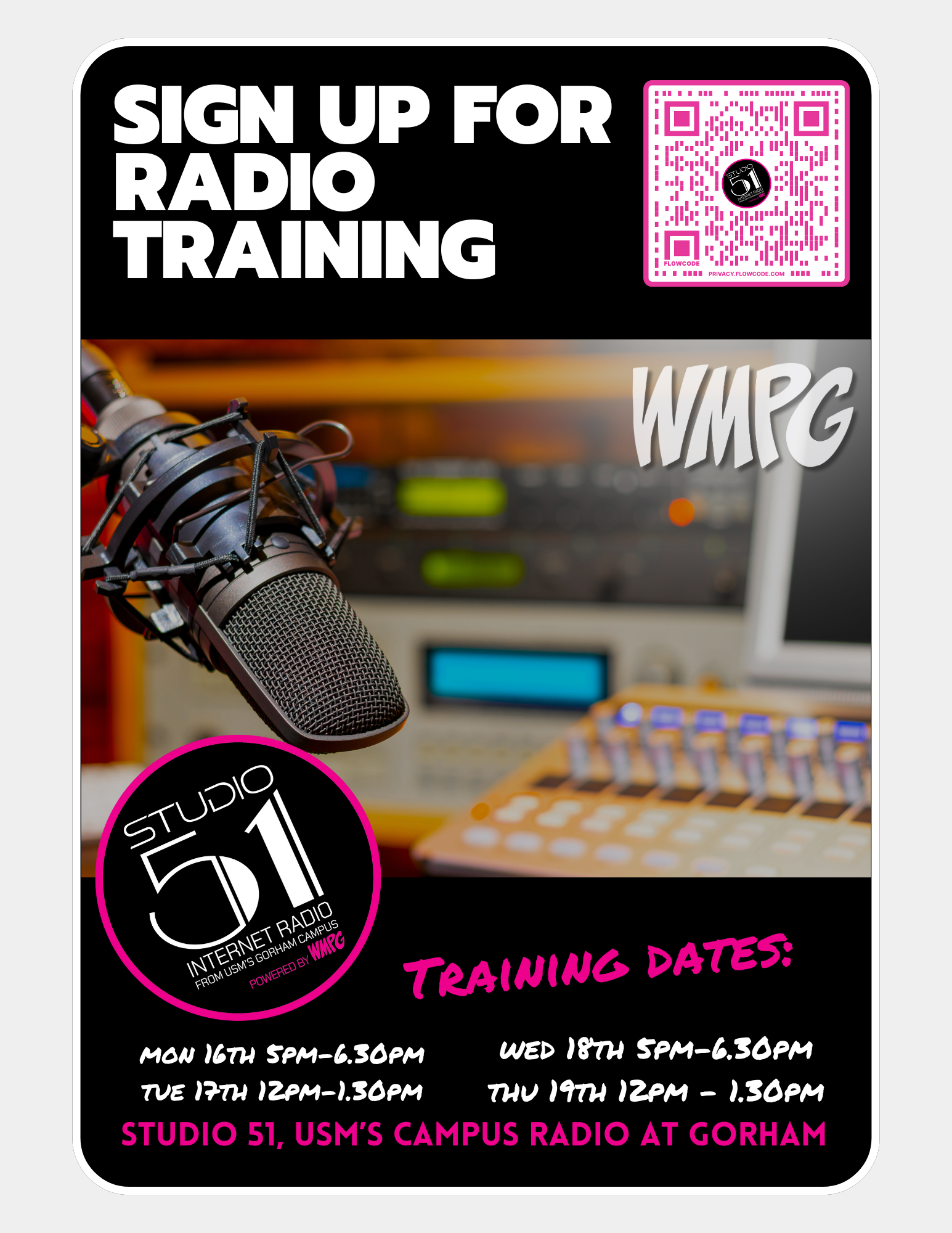 Studio 51 Campus Radio - wmpg